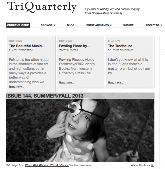 Triquarterly Issue #144 is now live – Northwestern IT Services & Support: Media and Technology ...